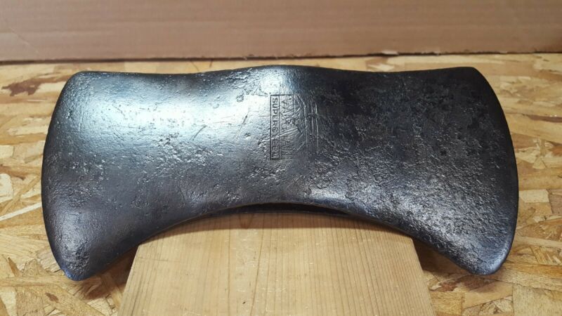 NICE Vintage VAUGHN SUPERSTEEL 3^2 Double Bit 10.25" Axe Head Michigan ...