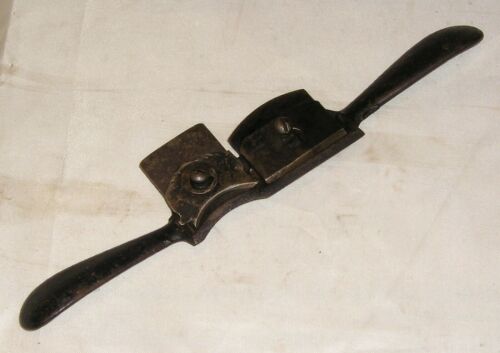 Vintage Double Combined Spokeshave Tool Complete - Unmarked -- Antique ...