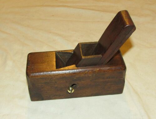 Antique / vintage wooden chamfer plane sliding box chamfer old ...