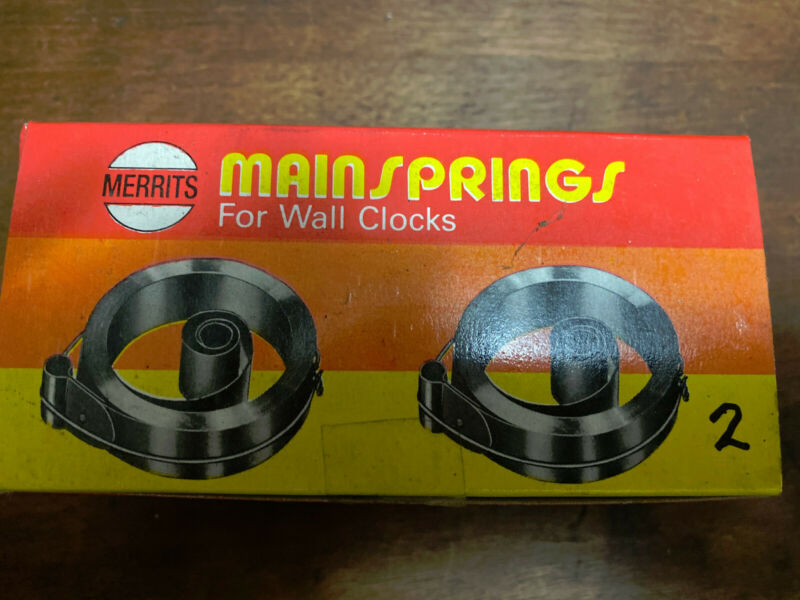 Antique Clock Springs Box Of 6 -- Antique Price Guide Details Page