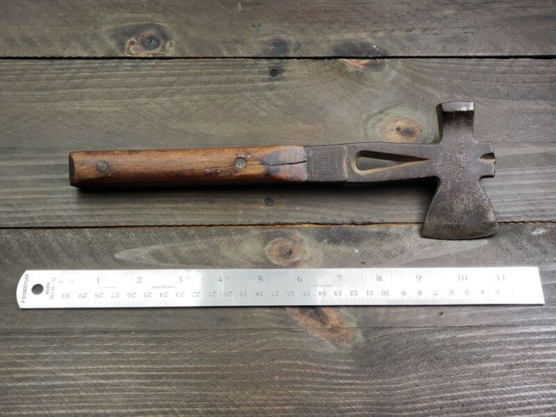 Antique Mephisto 4 in 1 Shipping Crate Hammer Carpenter''s box Hatchet ...