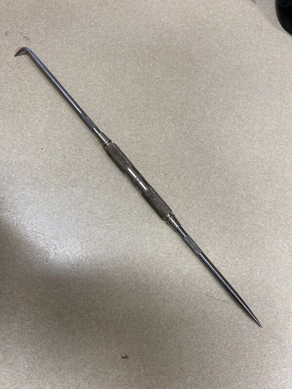 Vintage L.S. Starrett Double End Pin Scribe, Scratch Awe, Pick Tool ...