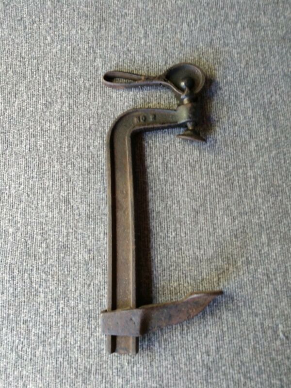 Antique Lever Action No.2 Bar Clamp Tool -- Antique Price Guide Details ...