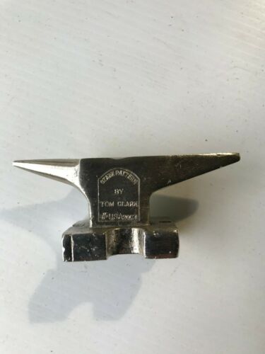 Tom Clark School Anvil VINTAGE BLACKSMITH Ozark German Anvil, Mini ...