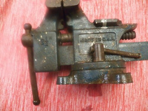 Excellent 3 1''2 inch swivel vise No. 63-3 -- Antique Price Guide ...