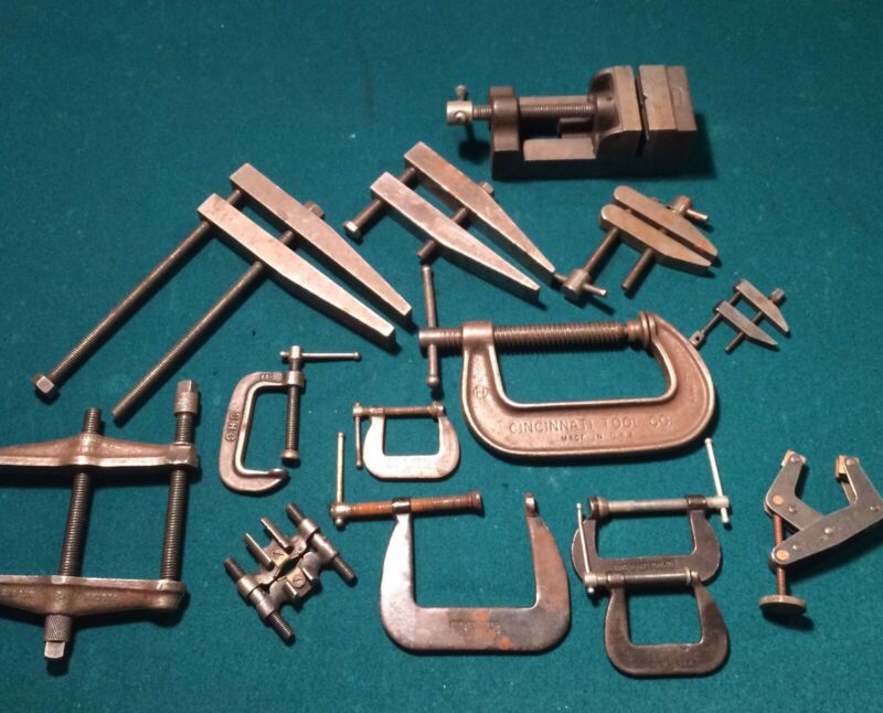 VINTAGE MECHANICS TOOLS CLAMPS VISES NICE LOT -- Antique Price Guide ...