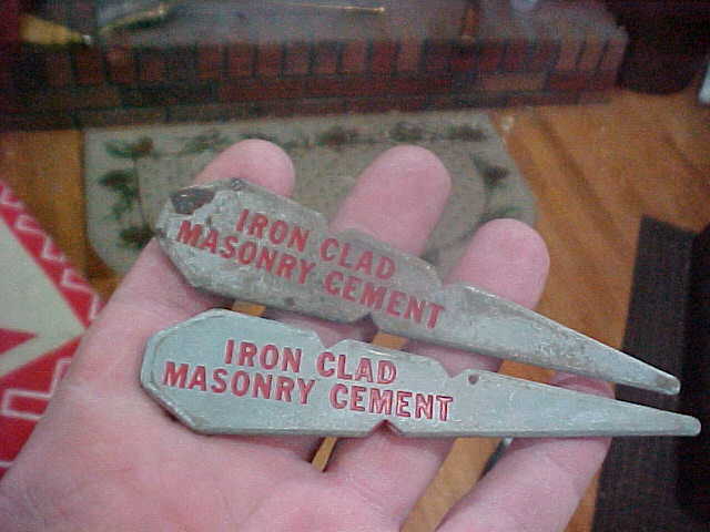 Vintage Iron Clad Masonry Cement 4.5 inch Line Pin Tool Collectible ...