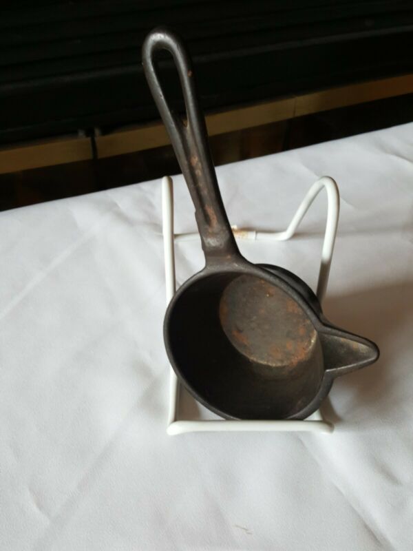 Vintage Ladle Cast Iron for Melting/Pouring Lead for Sinkers/Shot ...