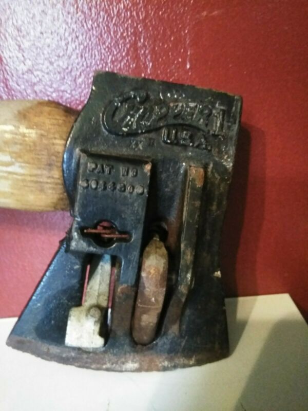 Chopper 1 One Wood Log Splitting Axe Maul Spring Loaded Spreaders Easy ...