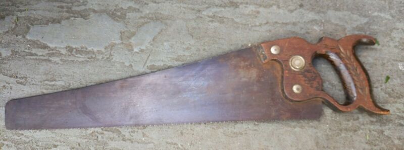 Vintage DISSTON Keystone K-5 Defender 16" 10Tpi Panel Crosscut Hand Saw ...