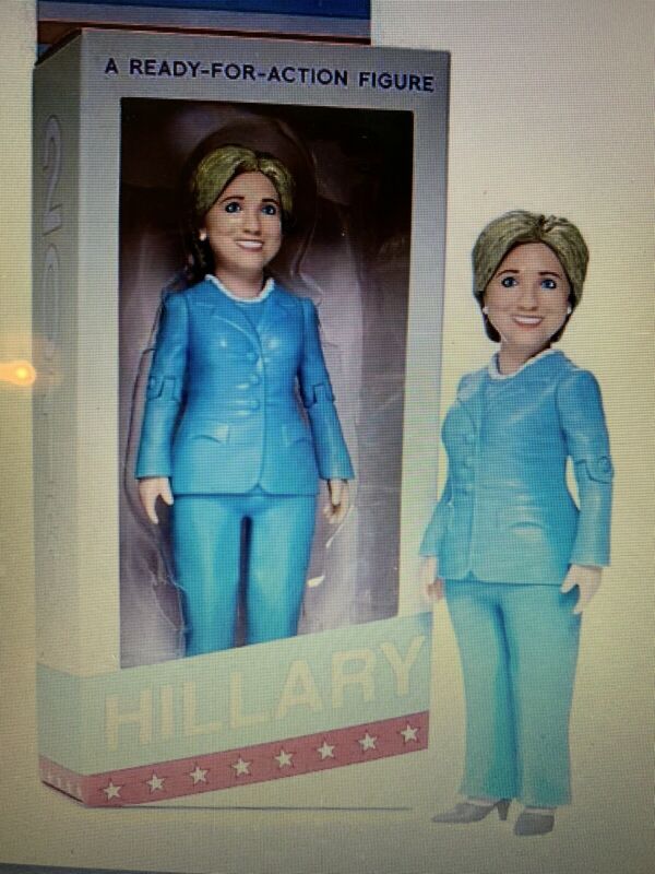 Hillary Clinton Ready For Action Figure Doll -- Antique Price Guide ...