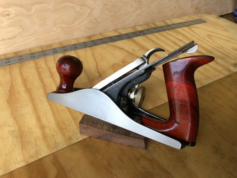 HAND PLANE MILLER FALLS No 9 TYPE 4, RESTORED,SHARP BLADE,VINTAGE,(1953 ...