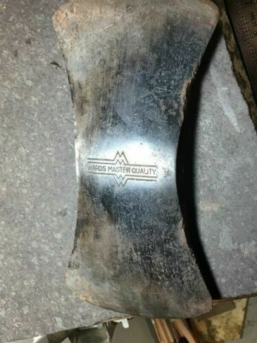 WARDS MASTER QUALITY Double Bit Axe head -- Antique Price Guide Details ...