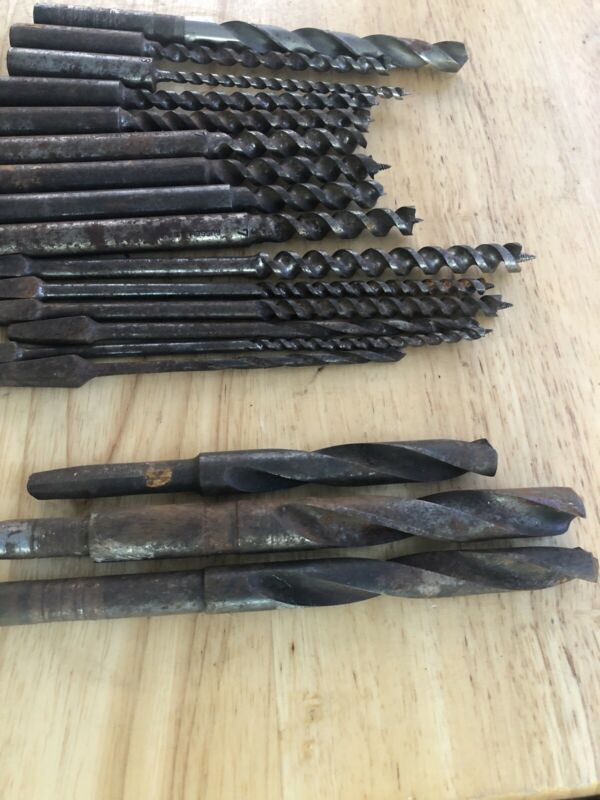 18 Vintage Drill Bits -- Antique Price Guide Details Page