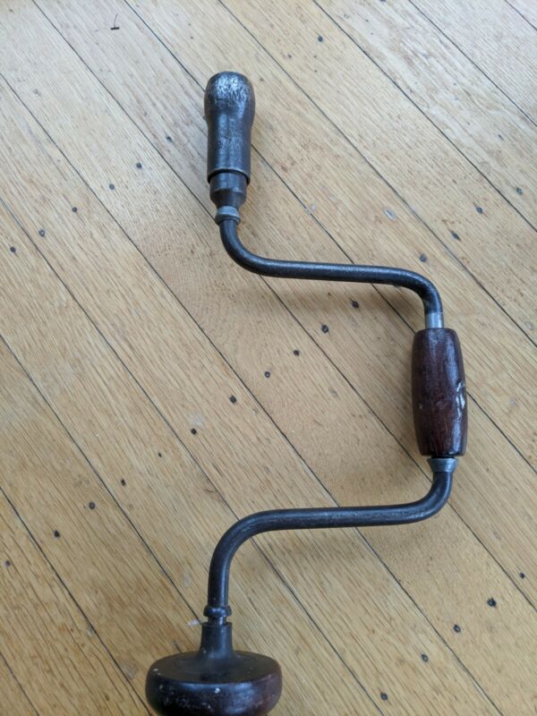 Antique Tools Hand Drill Auger Bit Brace -- Antique Price Guide Details ...