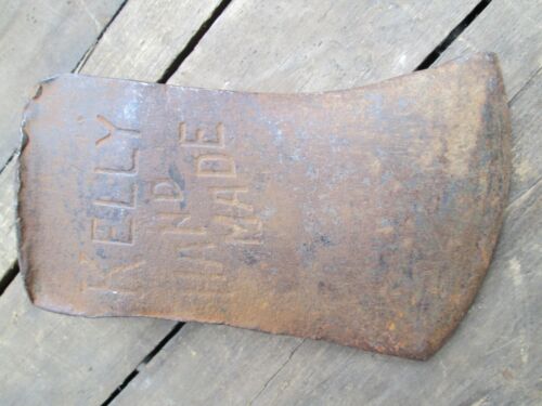 VINTAGE KELLY HAND MADE TRUE TEMPER SINGLE BLADE AXE -- Antique Price ...