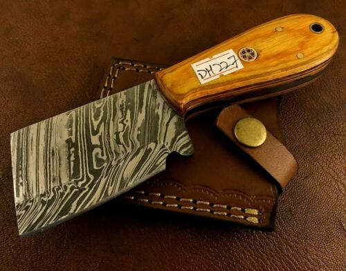 Handmade Damascus Steel Hatchet Axe Functional Camping Dh227