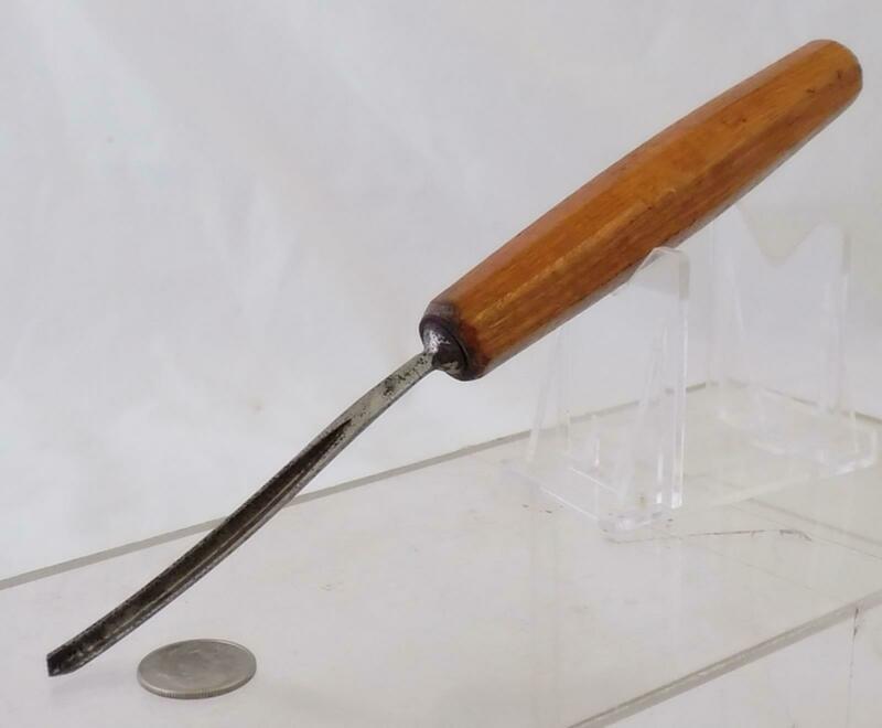 Two Cherries German Woodcarving V Parting Tool Chisel 3/16" Cut 8" Long ...