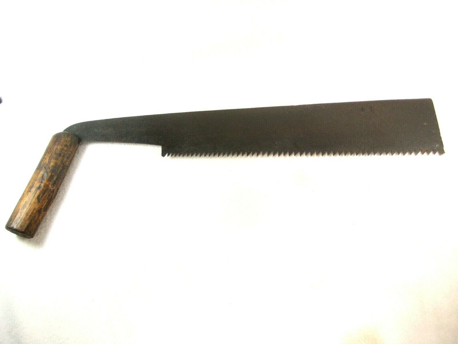 ANTIQUE 170 YEAR OLD SIGNED JAPANESE TOOL FORGED IRON MAEBIKI NOKOGIRI ...