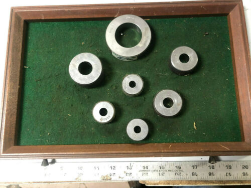 MACHINIST TOOLS LATHE MILL Machinist Lot of Ring Gages Gauges Honing ...