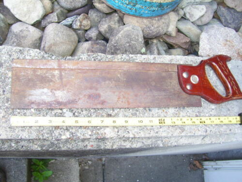 Vintage Pennsylvania Back Miter Saw -- Antique Price Guide Details Page