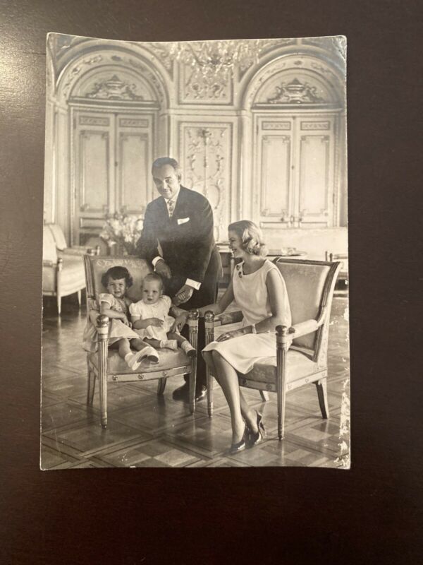 Prince Rainier Princess Grace Royal Family Monaco Continental Size ...