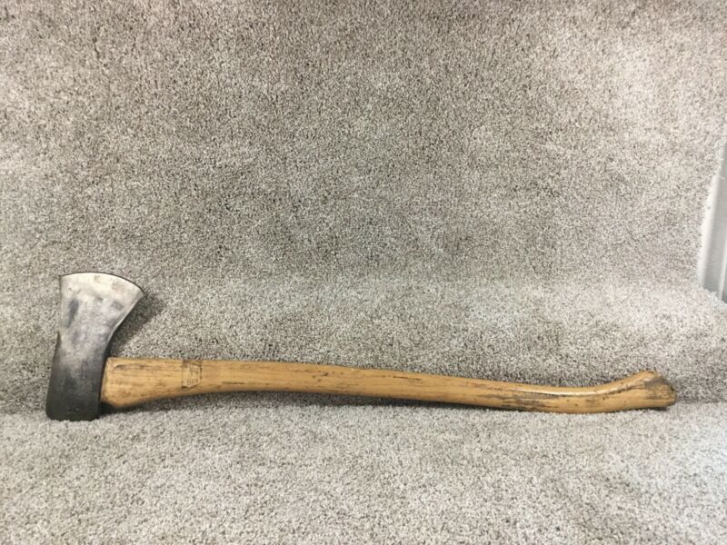 Vtg Collins Michigan Pattern Single Bit Axe 3 1/2 LB Woodsman SEE SHIP ...