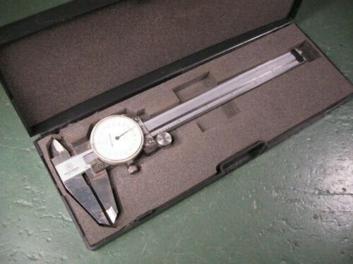 OLD USED VINTAGE MACHINING TOOLS MACHINIST MITUTOYO DIAL CALIPER FINE ...