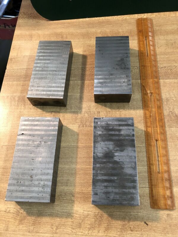 4 Used Machinist Setup Blocks, Bars, Tools -- Antique Price Guide ...
