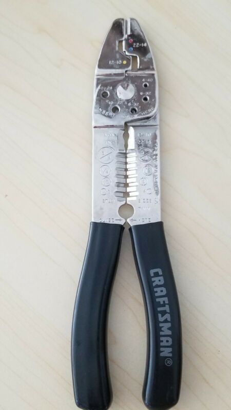 Vintage Craftsman Type IV Wire Cutter, Stripper, Crimper, Multi Tool ...
