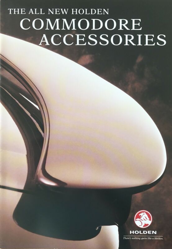 Holden Commodore VT Accessories Brochure -- Antique Price Guide Details ...