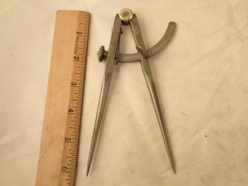 Vintage PEXTO Machinist Disc Joint Dividers Calipers Compass, 6" Tall ...