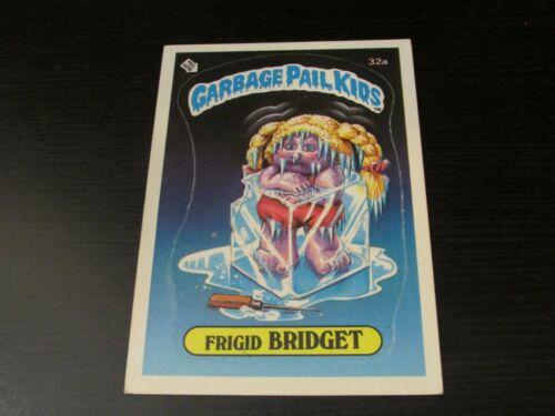 1985 Topps 1st Series1 Garbage Pail Kids Matte Set Break 32a Frigid ...