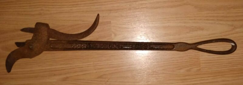 ANTIQUE MAYNARD & SON 1892 NAIL PULLER VINTAGE OLD Tool Man Cave ...