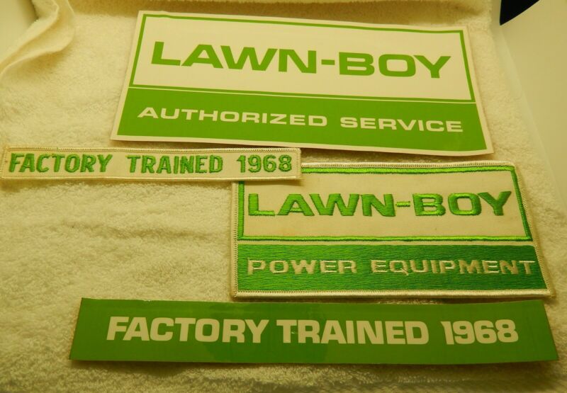 Vintage Lawn Boy Patches and Stickers -- Antique Price Guide Details Page
