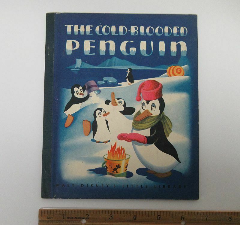 Walt Disney''s The Cold-Blooded Penguin Vintage (1946) HC Children''s ...