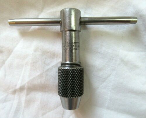 STARRETT T-Handle Tap Wrench 93A -- Antique Price Guide Details Page