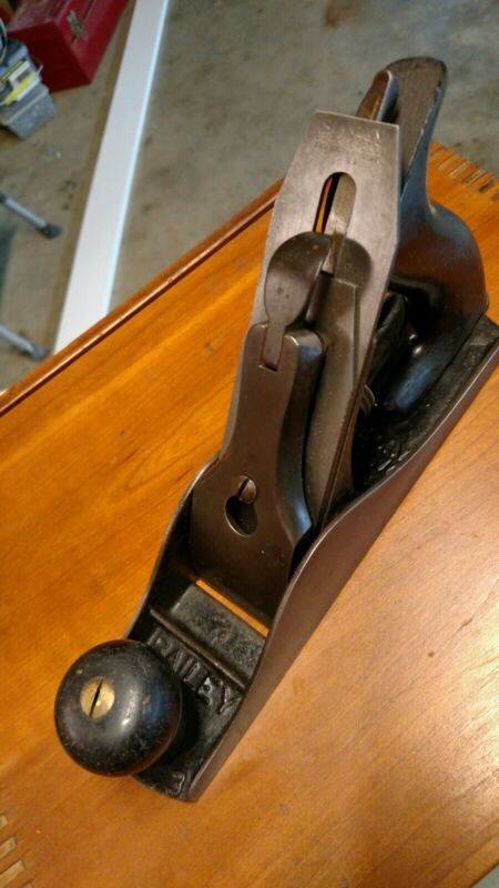 Stanley Bailey No 3 Hand Plane 2 Pat Dates Vintage Woodworking Type 9 ...