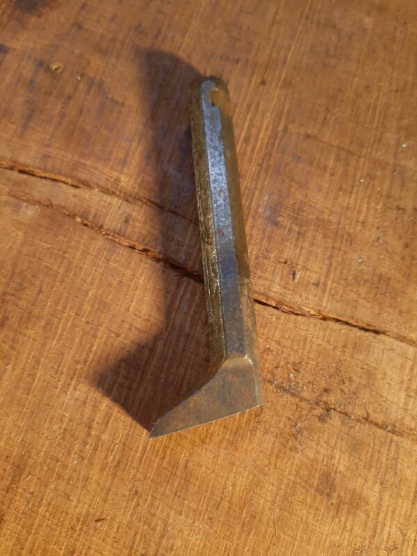 ORIGINAL CUTTER IRON FOR STANLEY 71 or 71 1/2 ROUTER PLANE NOTCHED 1/4 ...