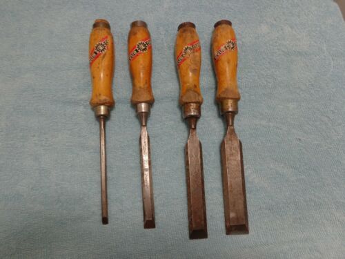 Vintage Narex Extra Chisels x 4 , Czechoslovakia. -- Antique Price ...