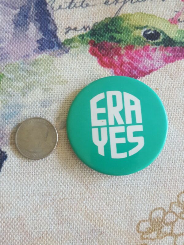 Vtg Era Yes Pin Back Button Equal Rights Amendment Pinback Women ...