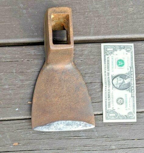 Vintage 4lb Railroad Adze Head Timber Framing Log Cabin Woodsman Hewing ...
