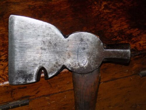 VINTAGE 1928 OLD LOGO CRAFTSMAN CARPENTER ROOFING AXE HATCHET ...
