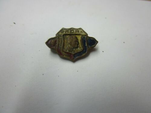 RARE VINTAGE FRANKLIN D ROOSEVELT FDR POLITICAL CAMPAIGN PIN ALL METAL ...