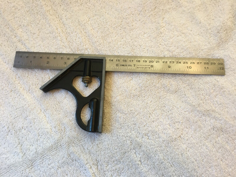 Vintage NEW OLD STOCK UNUSED Blue Grass Tool Square Ruler Level 12 ...