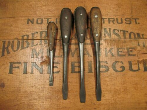 Vintage Irwin Perfect Handle Screwdriver Lot old antique tools ...