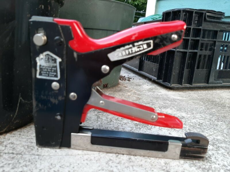 Sears Craftsman Vintage Stapler Fastener 96847 - Works NICE -- Antique ...