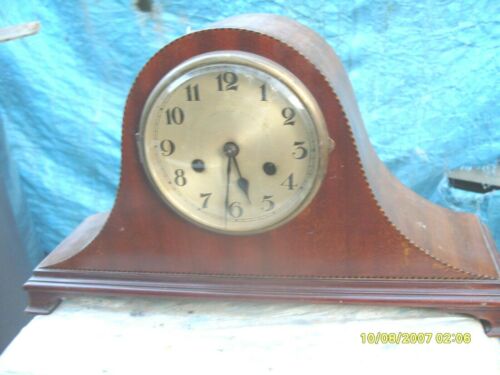 MANTEL CLOCK STRIKING MANTEL CLOCK KEY AND PENDULUM -- Antique Price ...