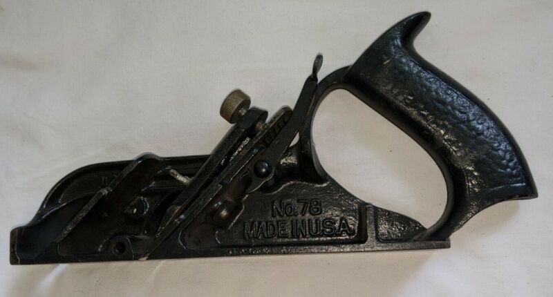 Vintage Stanley Black Duplex Rabbet Plane No 78 Made in USA -- Antique ...