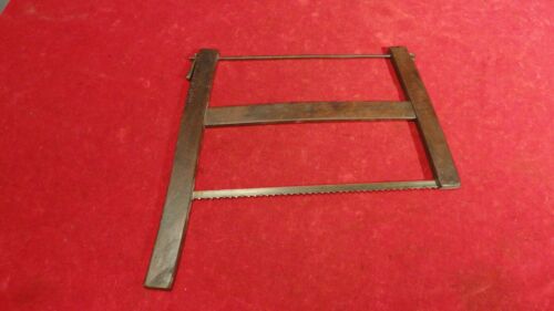 GREAT ANTIQUE CARPENTER''S FINISHING WOOD FRAME BOW SAW WITH INITIALS ... GREAT ANTIQUE CARPENTER''S FINISHING WOOD FRAME BOW SAW WITH INITIALS ...
